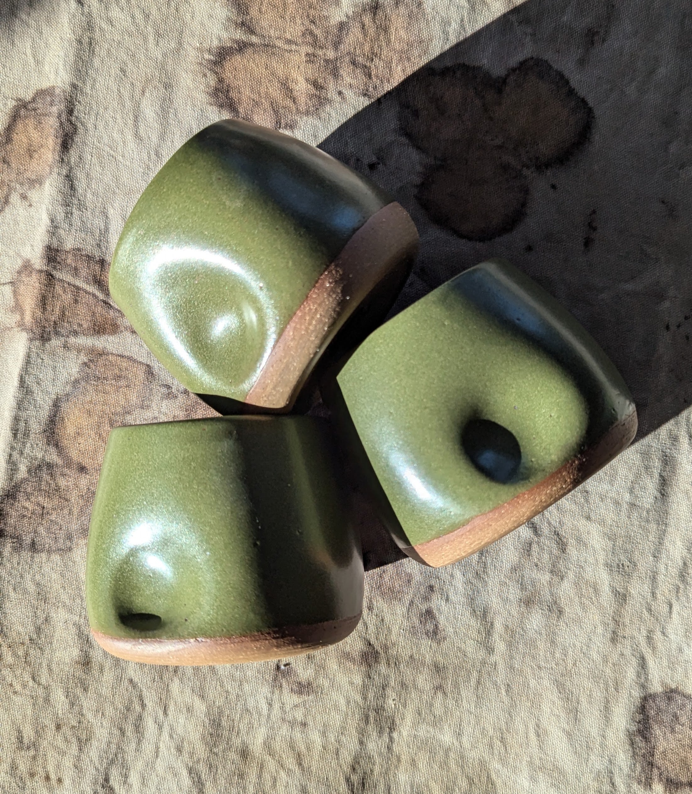 Wild Moss Thumb Rest Tumbler – Elk River Clay